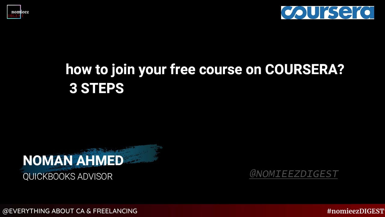 how to join free course on coursera / log in to coursera icap portal ...