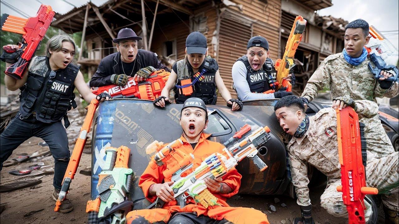 Nerf Guns War : Secret Weapons Deal Turns Into Intense Nerf War! S.W.A.T SEAL Team Fight ...