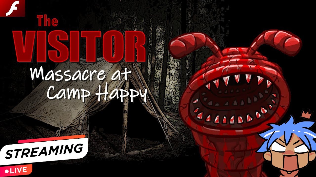 CAMPING IS FUN!! | The Visitor: Massacre at Camp Happy #live #gaming # ...