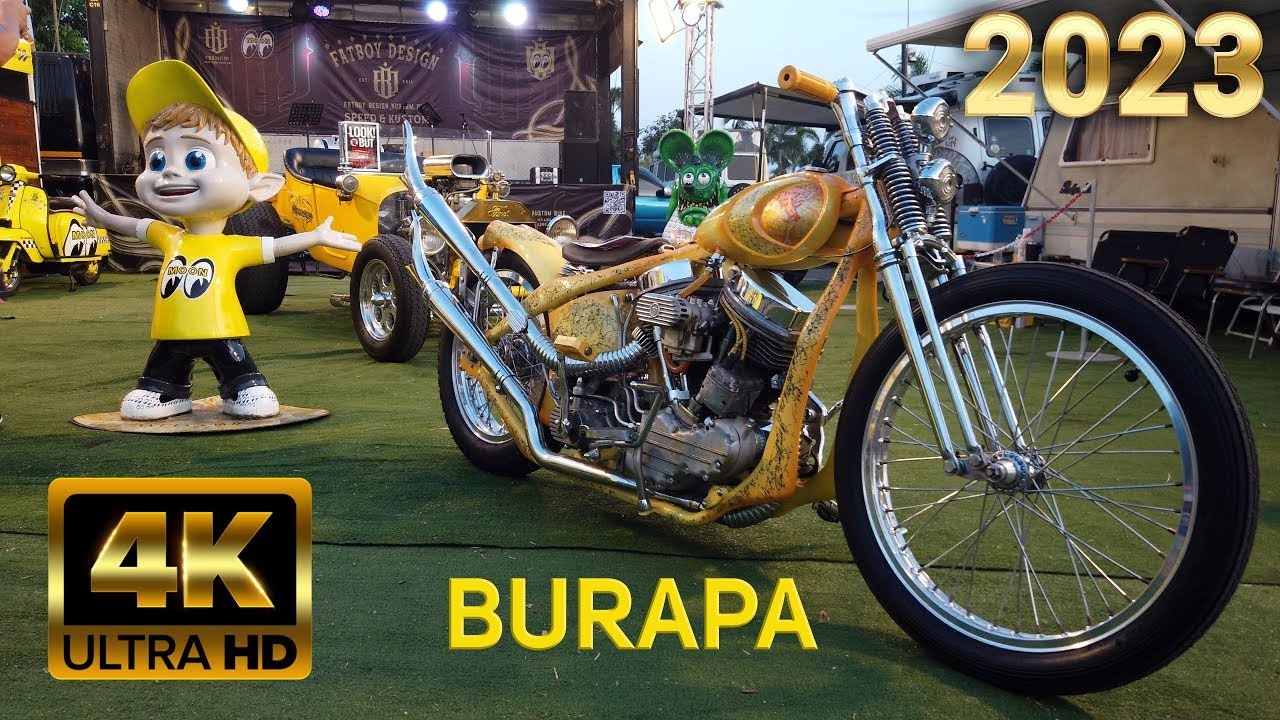 Pattaya Burapa Bike Week 2023 4K - YouTube