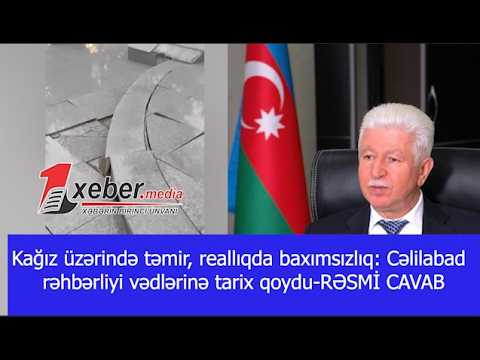 Kağız üzərində təmir, reallıqda baxımsızlıq: Cəlilabad rəhbərliyi vədlərinə tarix qoydu-RƏSMİ CAVAB