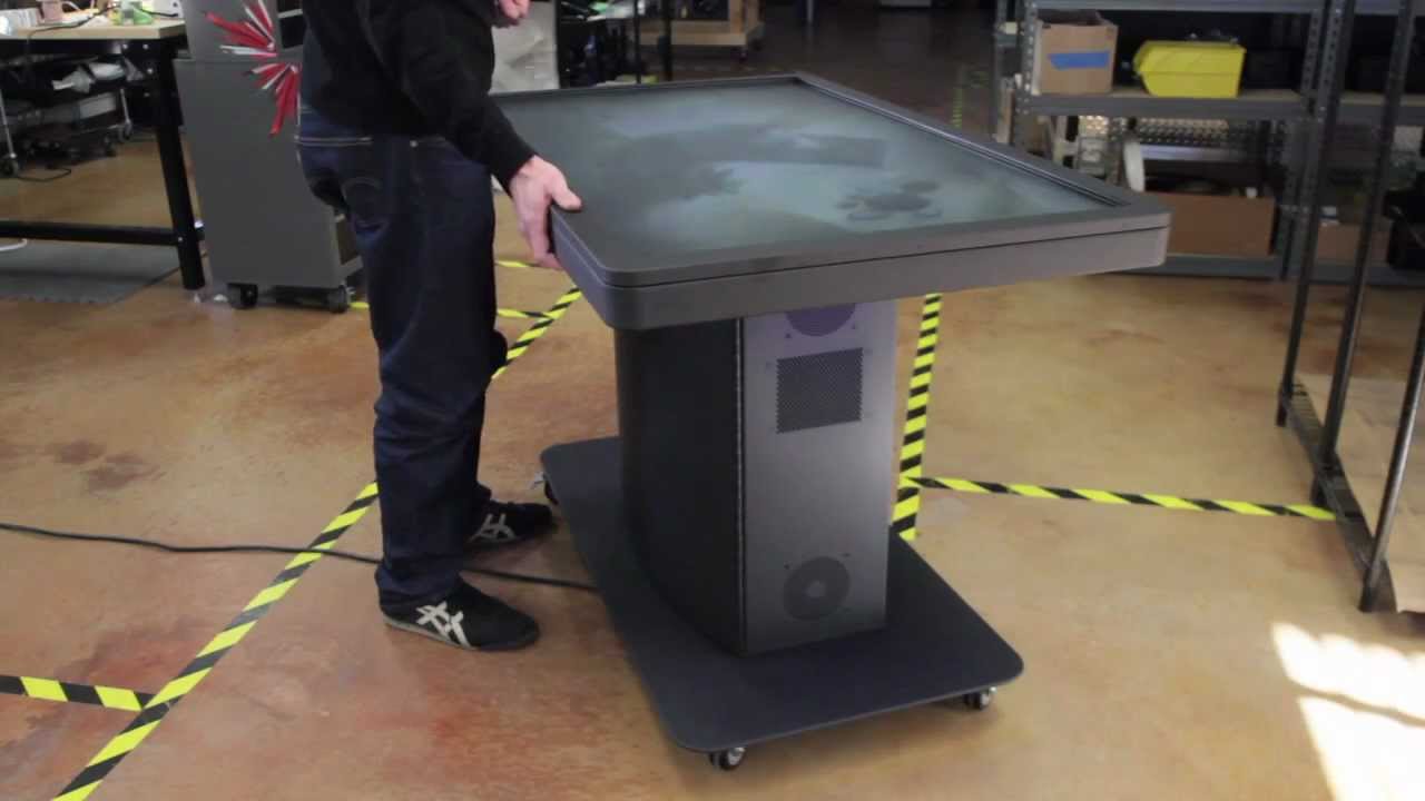A Tour of the MT55 Pro Multitouch Table - YouTube