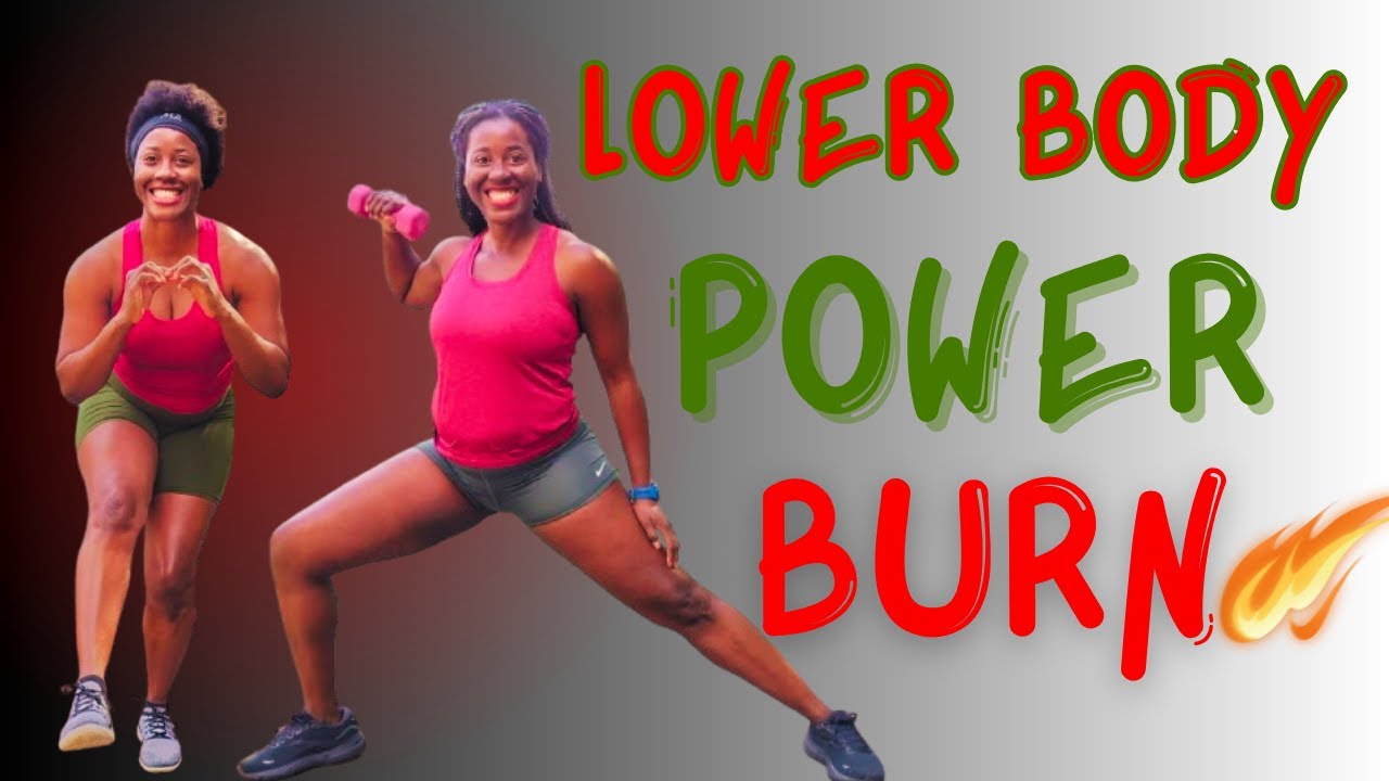 STRENGTH LOWER BODY POWER WORKOUT - YouTube