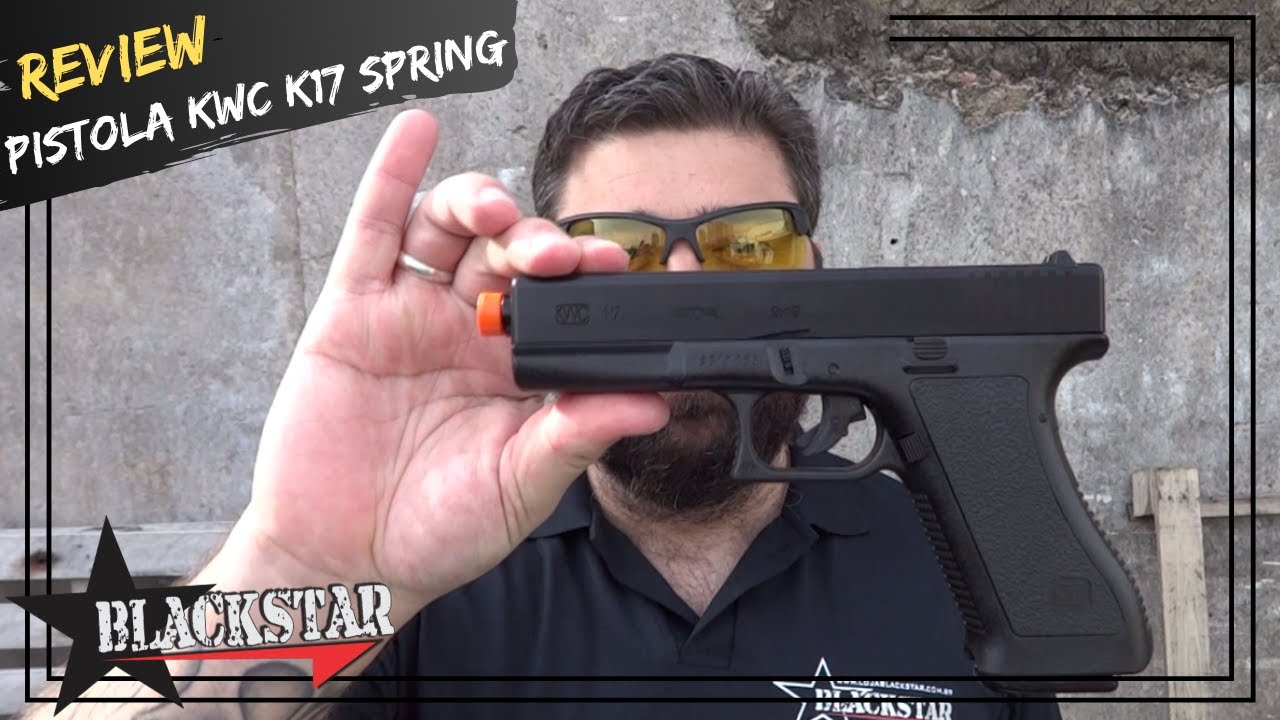 Review Pistola KWC K17 Spring ( Mola ) Airsoft - YouTube