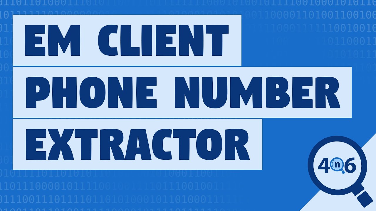 eM Client Phone Number Extractor to Easily Retrieve eM Client Contact ...
