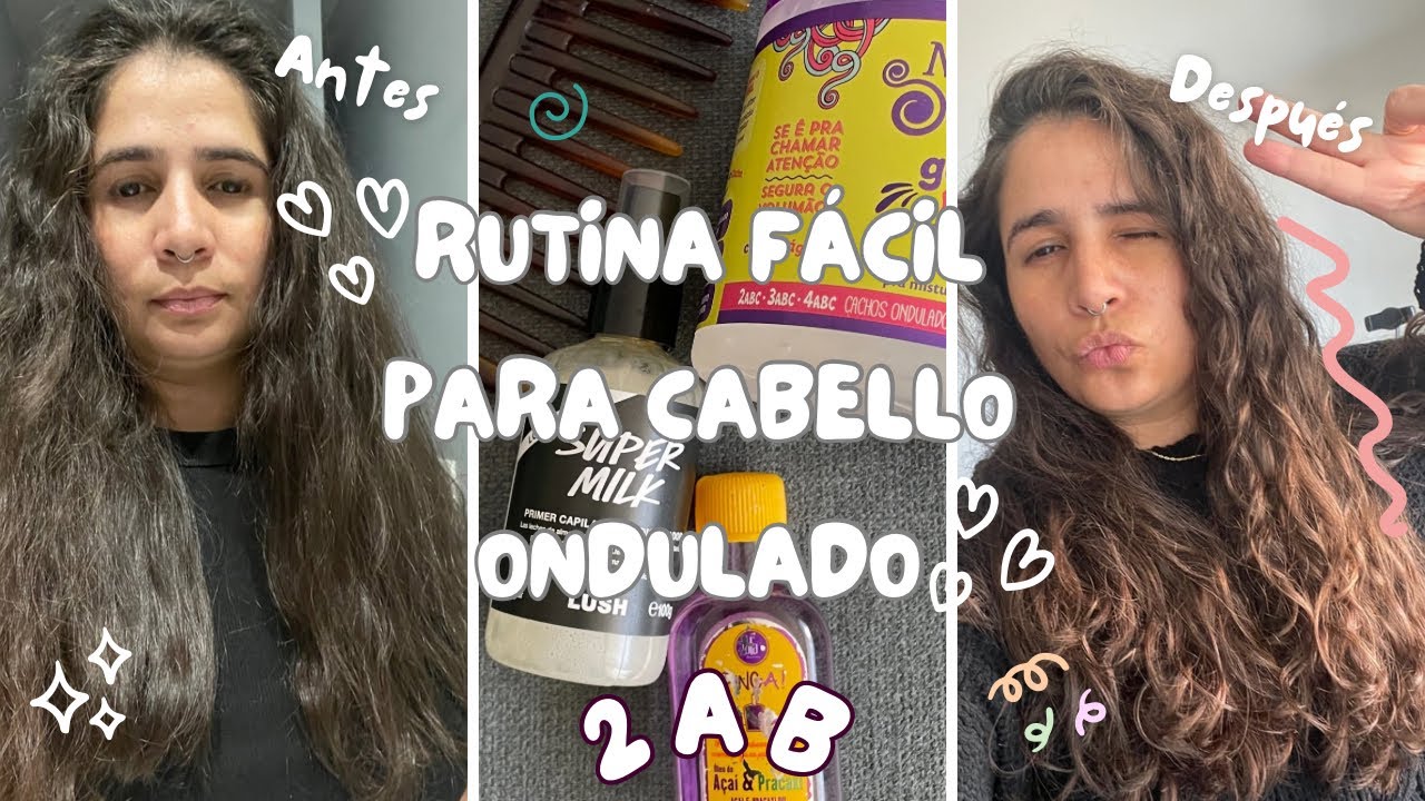 đ Rutina Sencilla Para Definir Mi Cabello Ondulado Y Fino AsĂ Defino