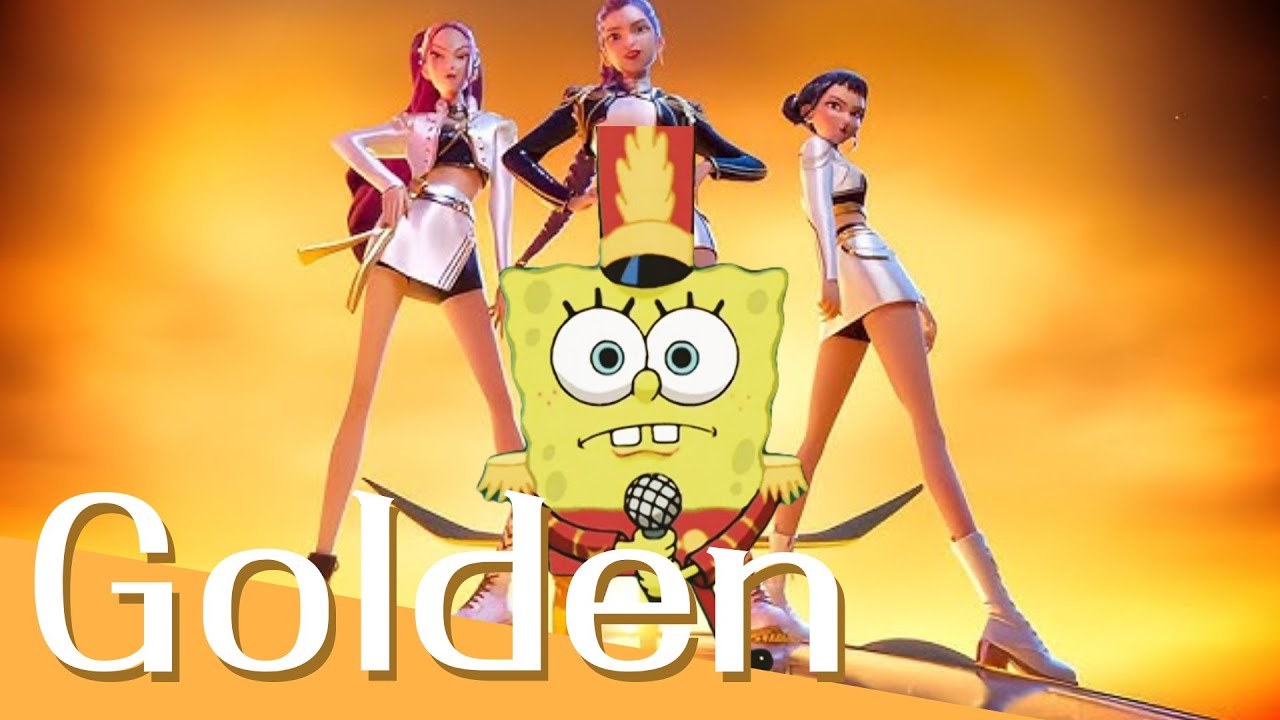 SpongeBob(스폰지밥) 'Golden' ㅣ HUNTR/X (Kpop Demon Hunters) - YouTube