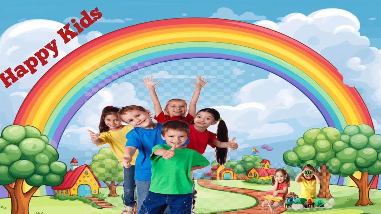 Happy Kids | Nursery Rhymes & Kids Song - YouTube