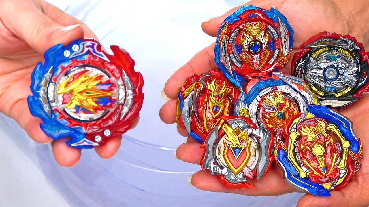 METAL HYPERION vs ALL ACHILLES BEYS Beyblade Burst Evolution Battle ...