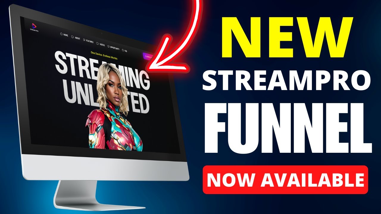 Stream Pro | New Stream Pro Funnel | QuikFunnelz - YouTube