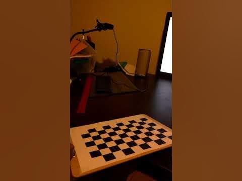 OpenCV - Python, Find Chessboard, Draw Cube - Streaming from Webcam ...