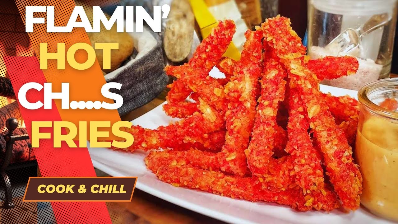 How to Make Flamin' Hot French Fries with Special Spicy Coating ...