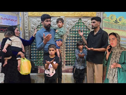 Masoud's emotional decision: From his mother's grave to the park to play with his children 