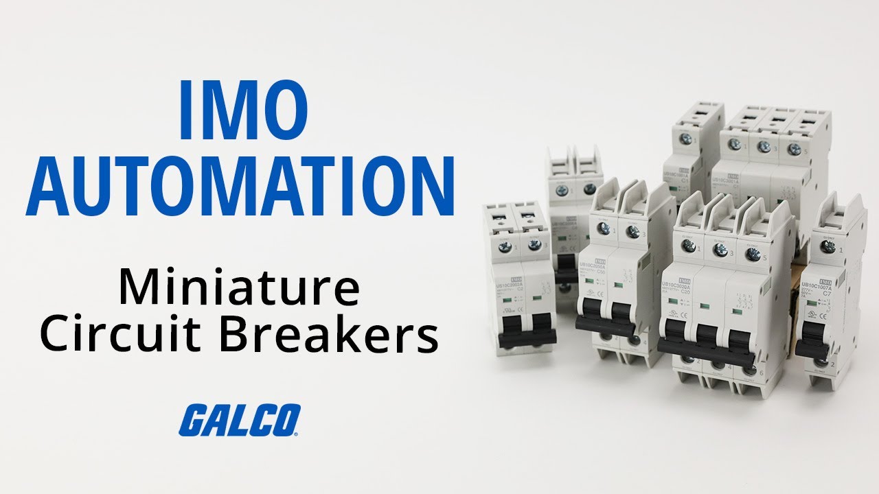 IMO Automation Miniature Circuit Breakers - YouTube
