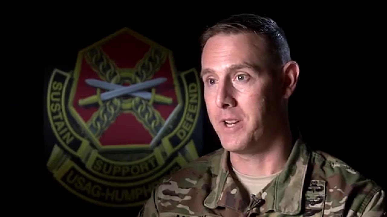 CSM Matthew D. McCoy reflects on his tour at Camp Humphreys - YouTube