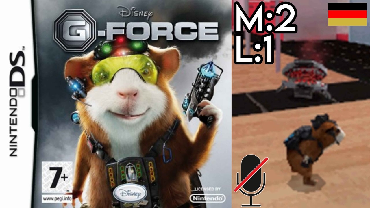 Disney G-Force (DS) - Mission 2 Level 1 / GER / ENG Subtitles - YouTube