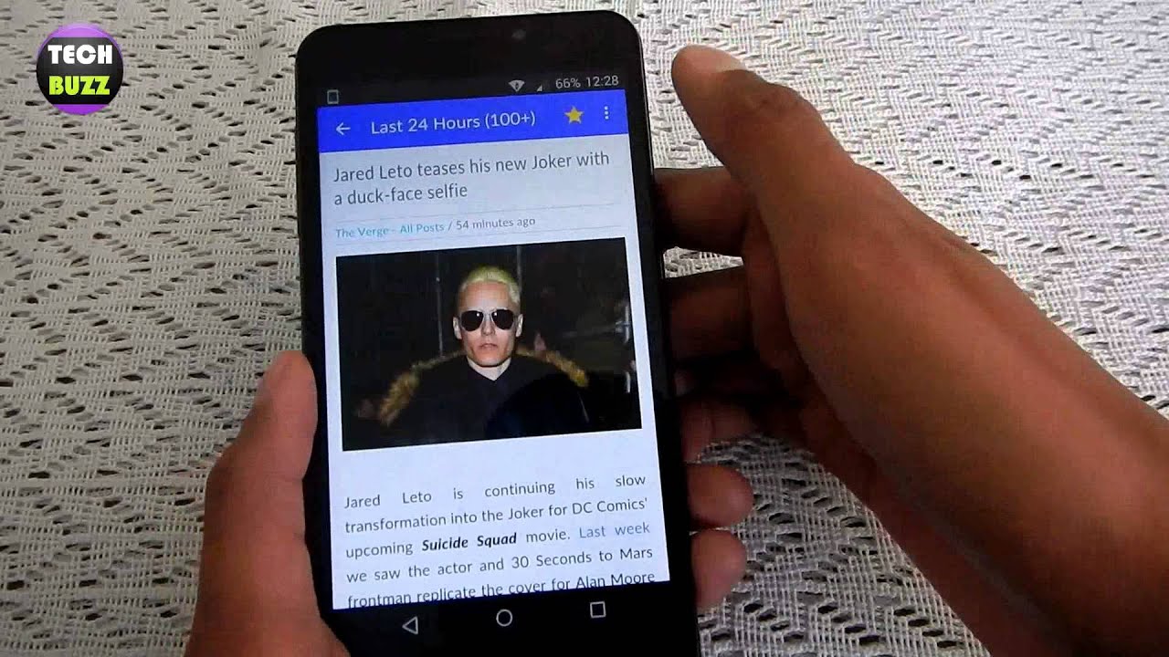 TECH BUZZ - Tech News APP Review !! - YouTube
