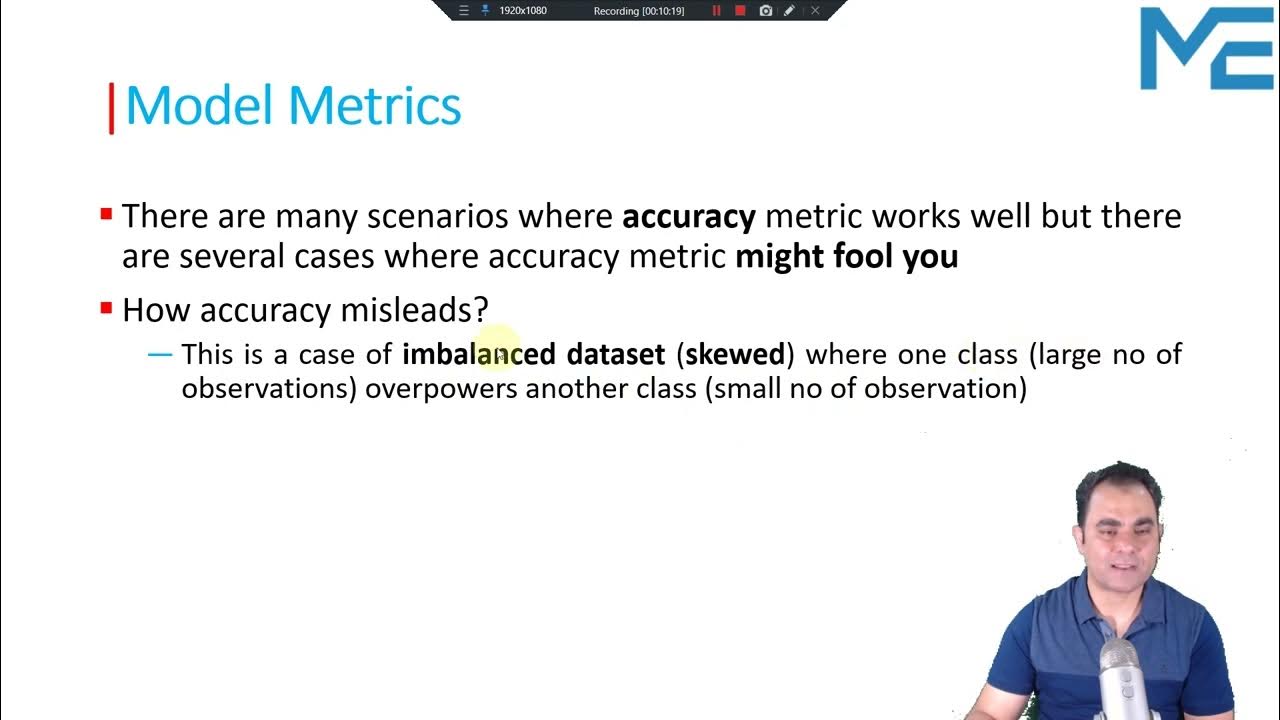Lecture 37: 🎯 Unveiling the Truth: The Limits of Accuracy in Model Evaluation 🔄 - YouTube