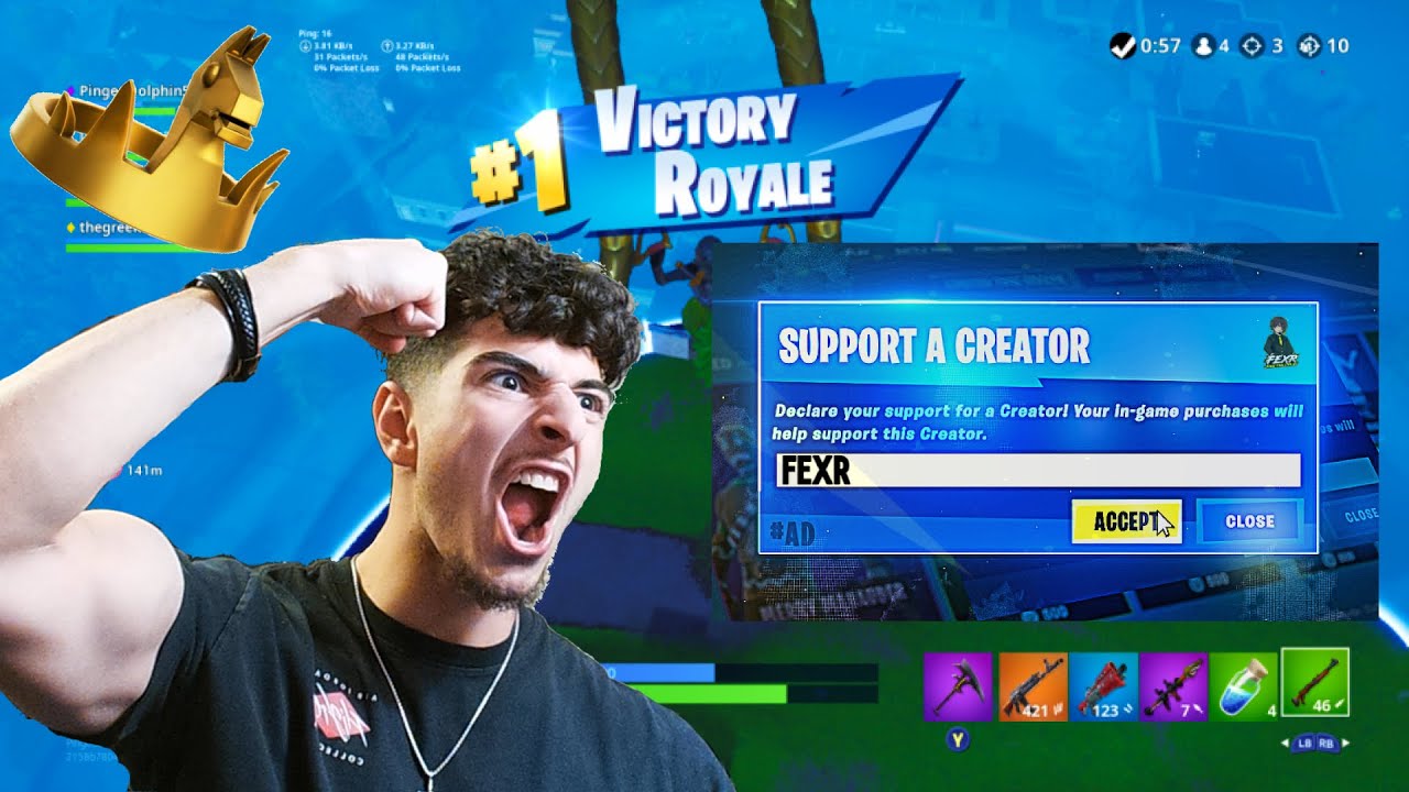 FORTNITE WAGERS AND ELITE GAMEPLAY!!! (use code: fexr in the fortnite ...