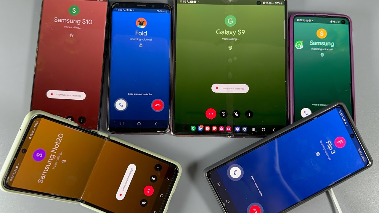 Six Google Duo vs Google Meet | Samsung Galaxy Fold 3 vs Samsung Z Flip ...