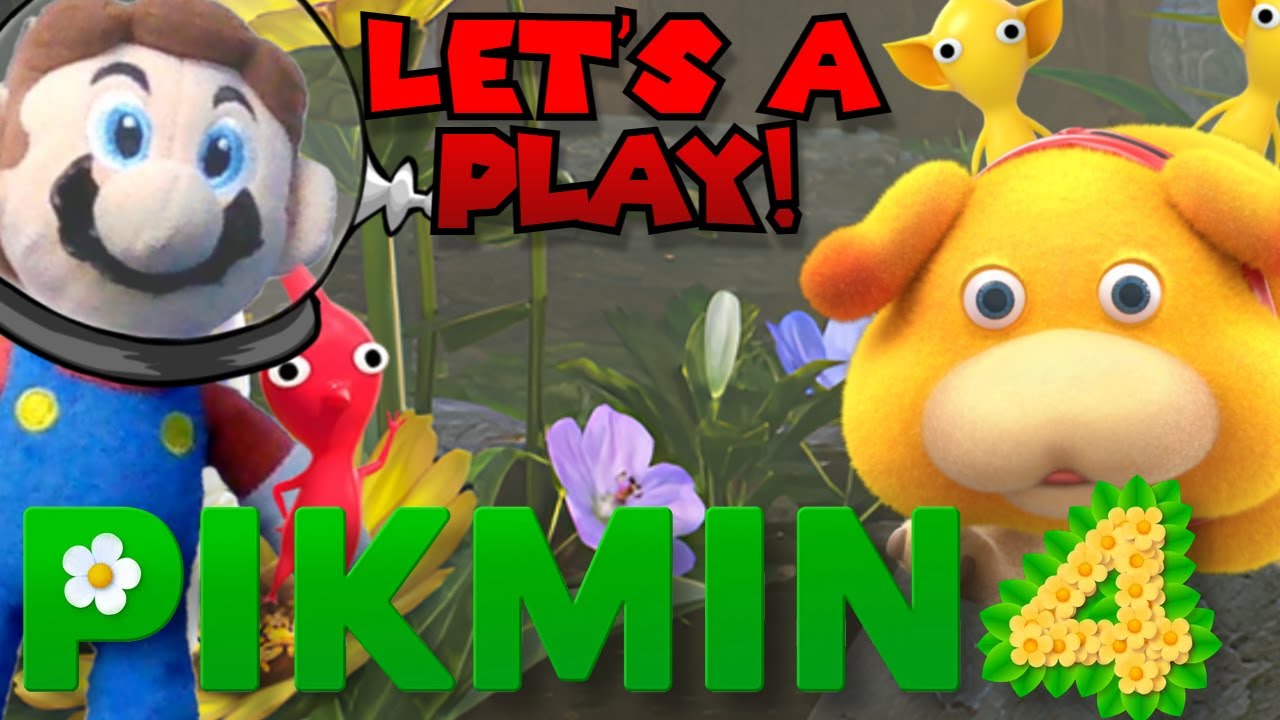 More Pikmin!!!! - Pikmin 4 - Mario Lets a Play! - YouTube