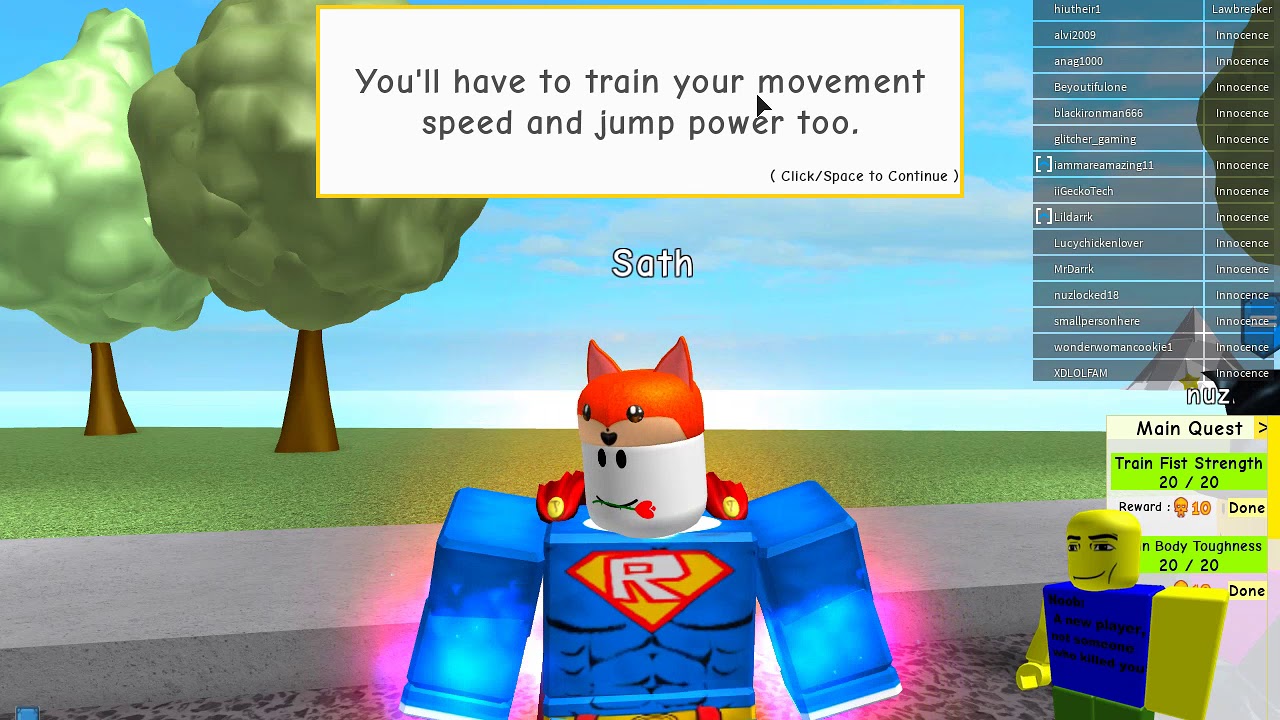 "I HAVE SUPER POWERS?"| Roblox Super Power Training Simulator - YouTube
