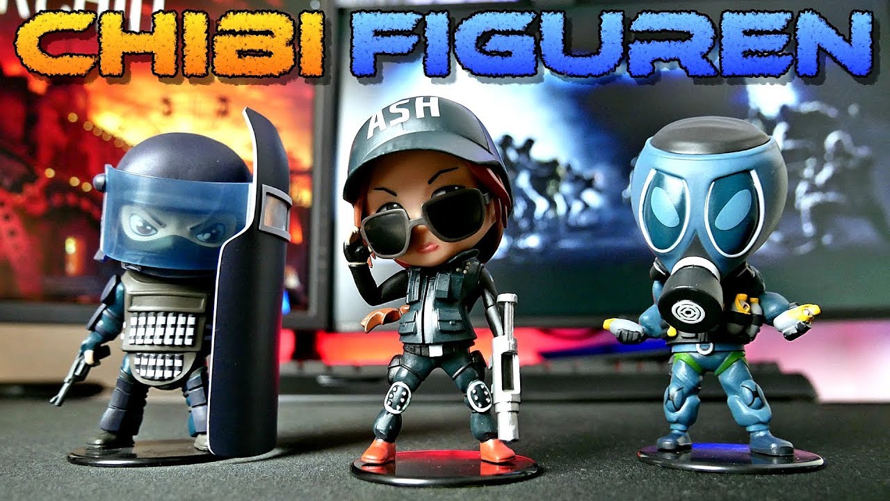 RAINBOW SIX SIEGE CHIBI FIGUREN | UNBOXING & REVIEWE DEUTSCH - YouTube