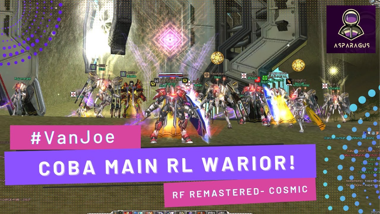 RF REMASTERED - COBA CHAR RL WARIOR!! COMMAND ALA AGUS SALIM - YouTube
