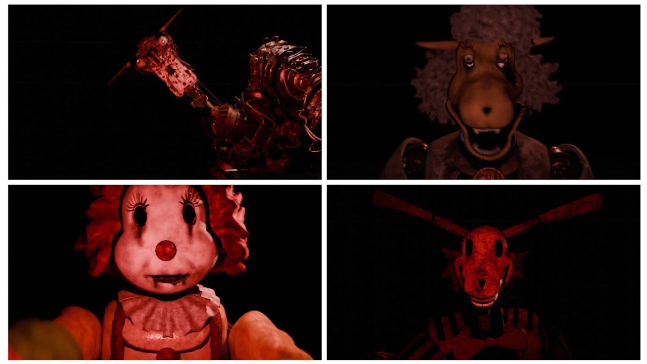 Five Nights with Pumpkin Rabbit - All Jumpscares & Extras - YouTube