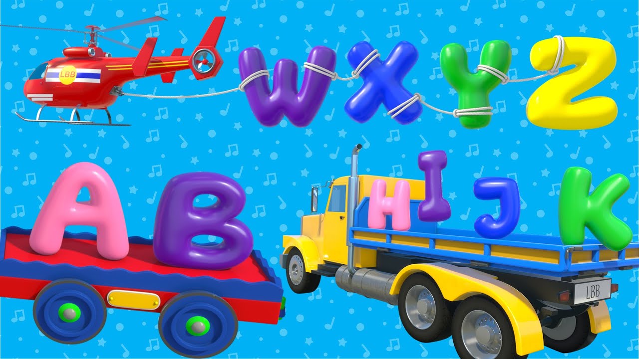 ABC Vehicles Song ft. Car, Planes, Trucks + More Nursery Rhymes & Kids ...