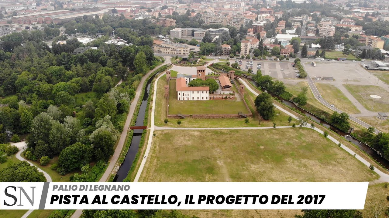 Palio di Legnano | Pista al castello, il progetto del 2017 - YouTube
