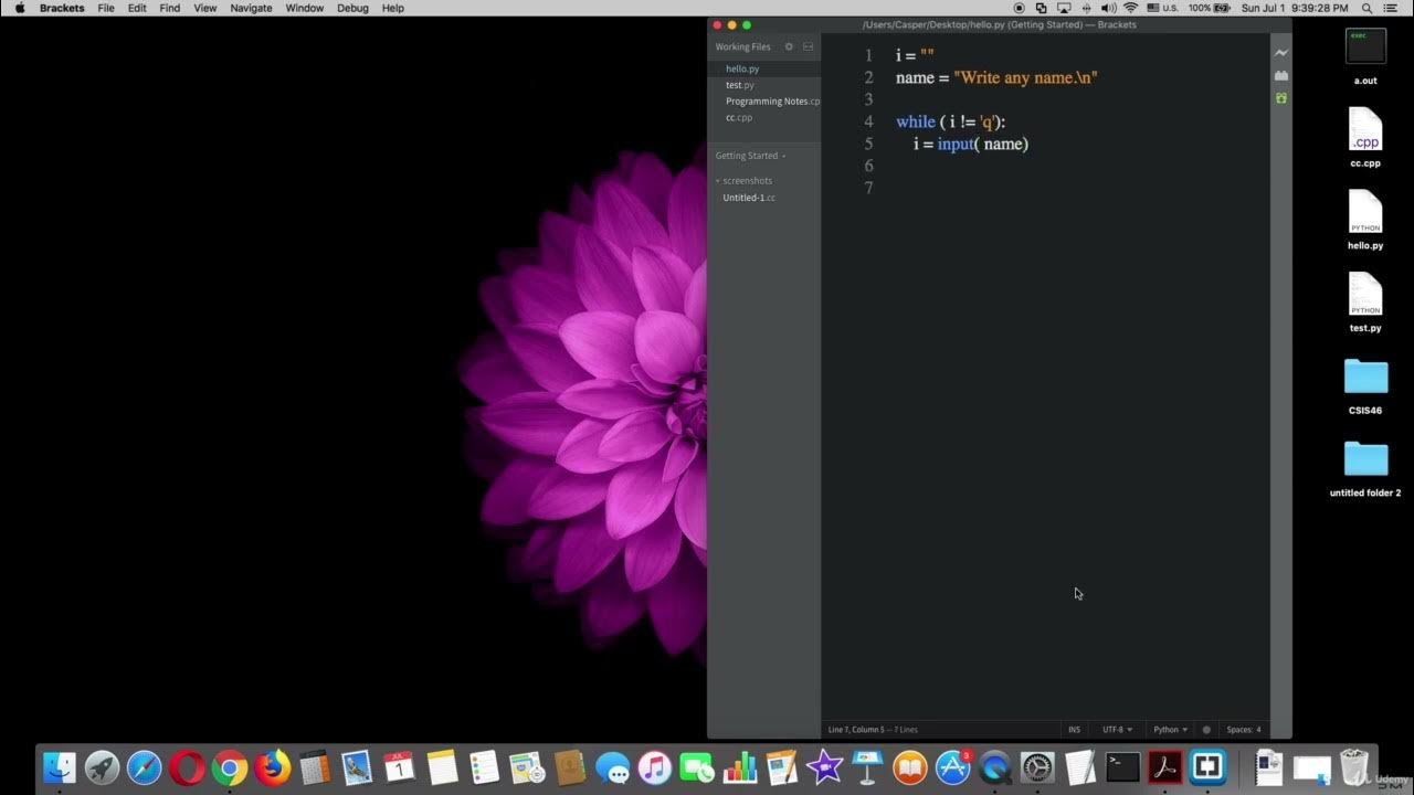 56 Using Flag to Stop Looping Python - YouTube