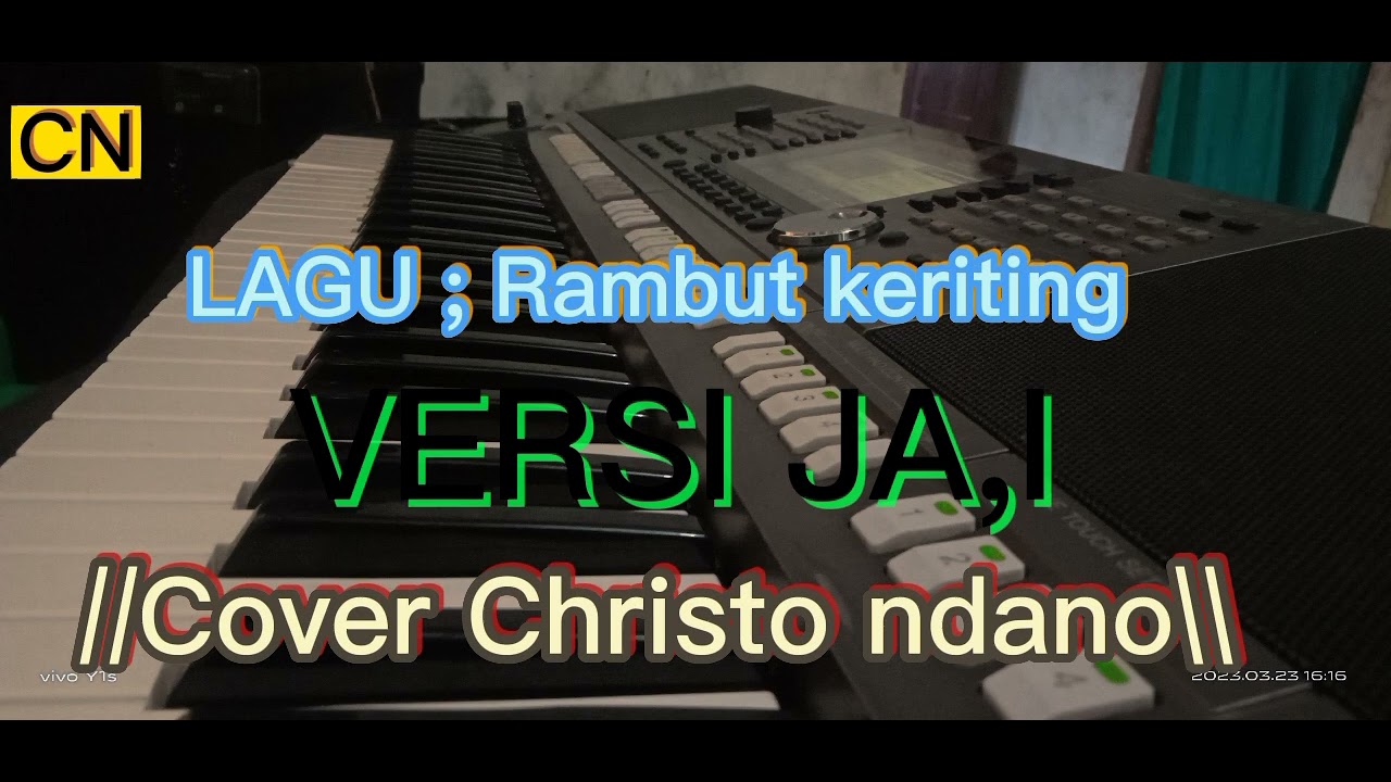 Lagu//Rambut keriting VERSI JA,I //Cover Christo ndano \\ - YouTube
