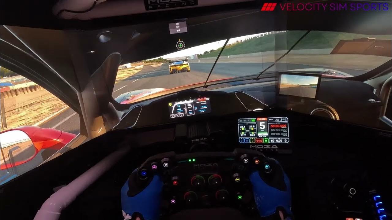 Assetto Corsa EVO - Quick Race POV Ferrari 488 Challenge Evo Laguna Seca GP | Moza R9 PC ...