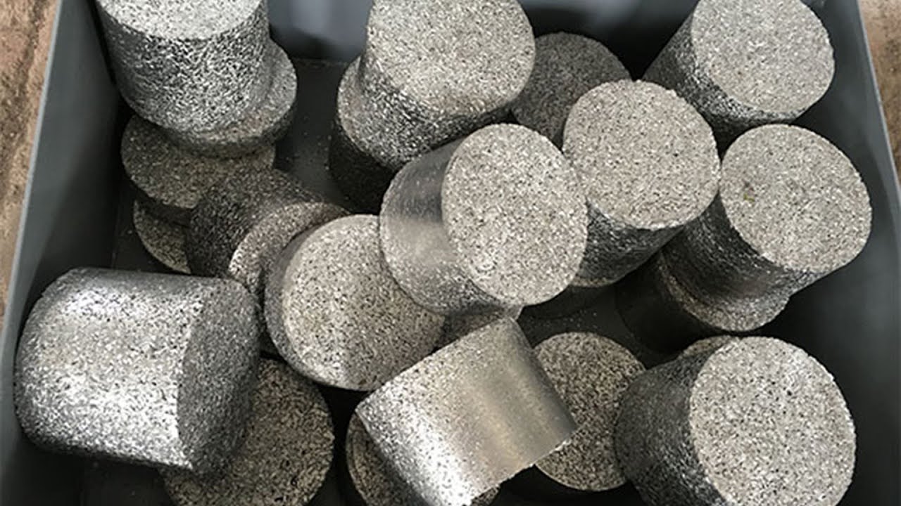 How To Compress Powder Using Hydraulic Compressor - YouTube