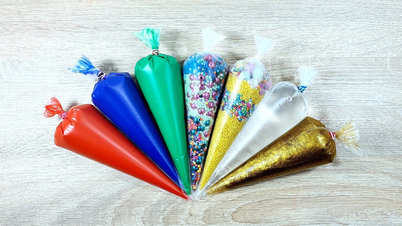 Tedy Tells...How to Make Glossy Slime with Piping Bags | Creative Slime ...