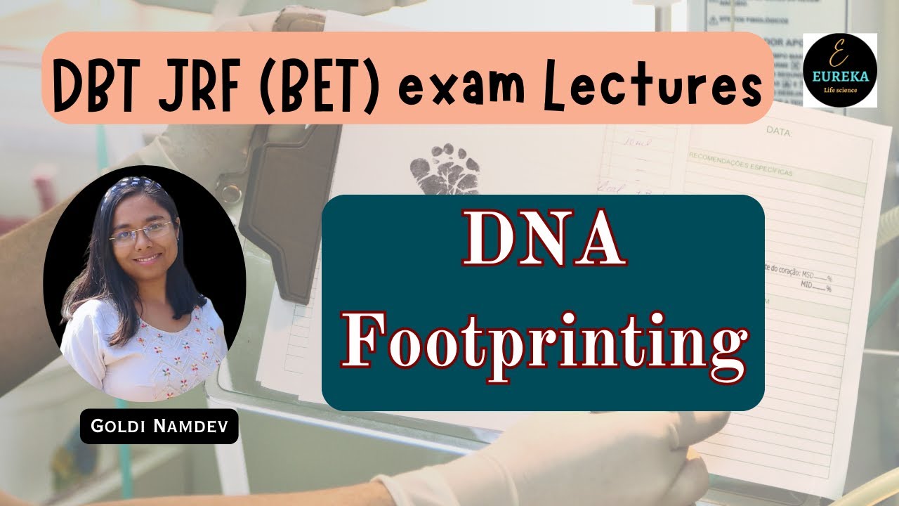 DBT-JRF (BET) | DNA Footprinting question | DBT JRF 2025 | BET 2025 ...