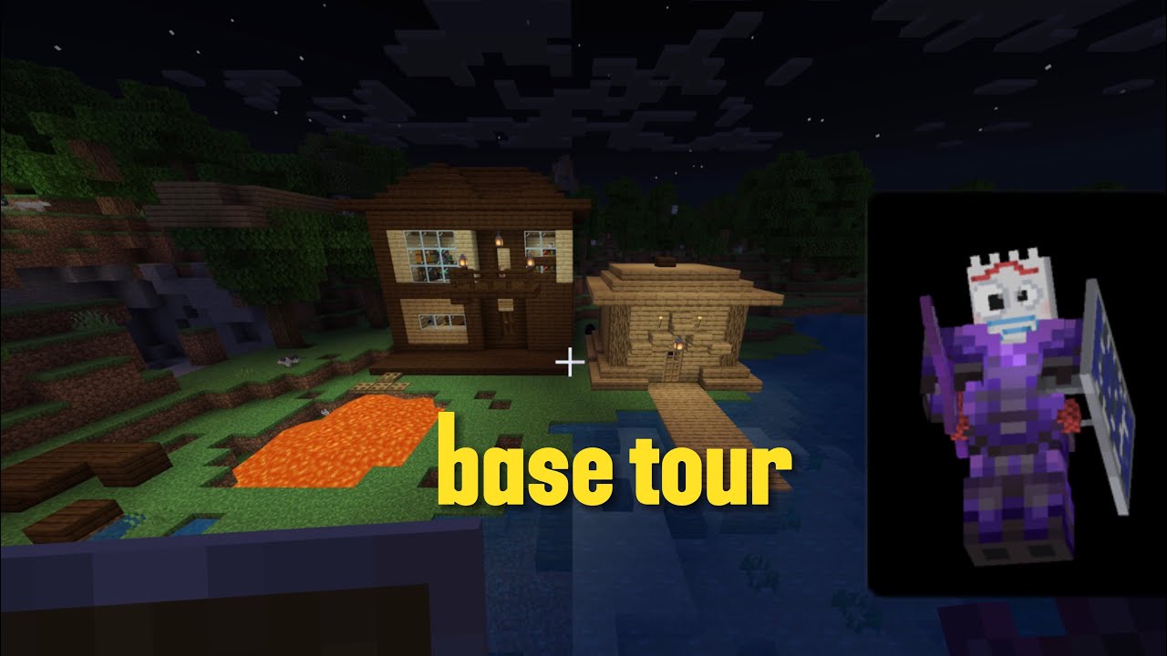 Minecraft base tour - YouTube