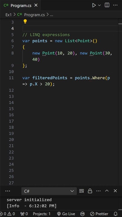 Use Linq Expressions Instead Of Loops Csharptutorial Coding Codingtips Java Developer