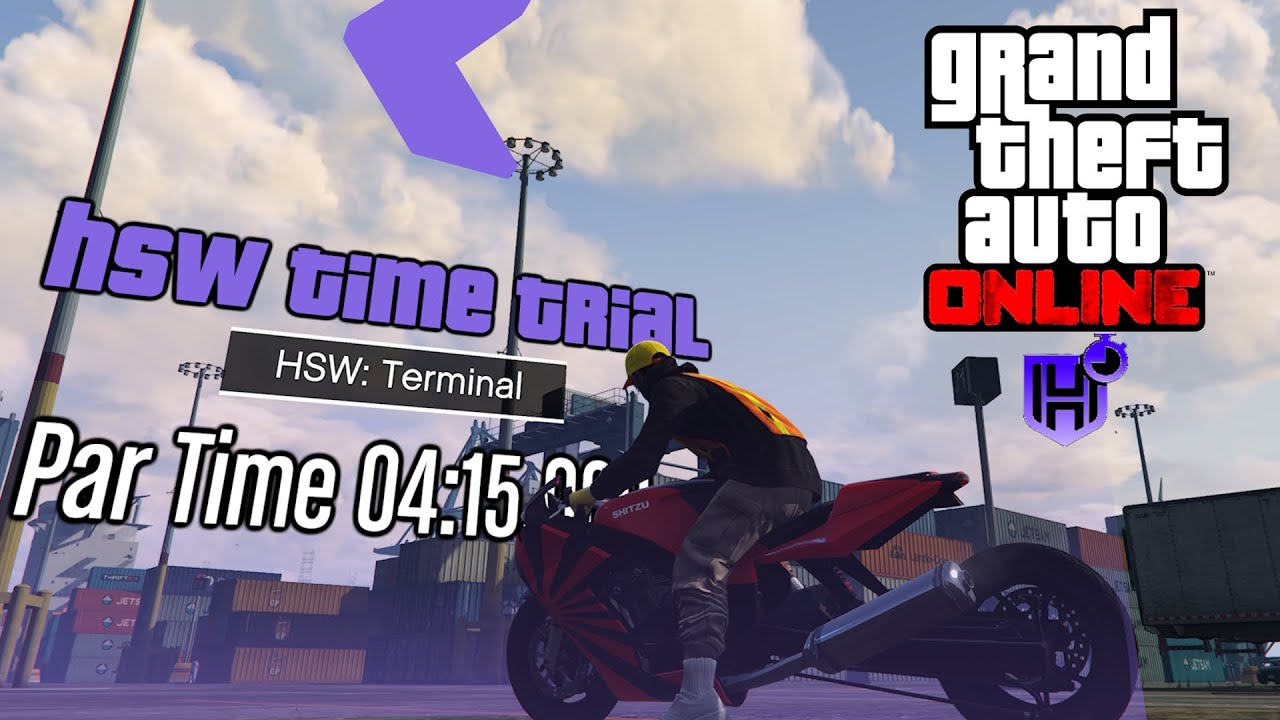 GTA Online HSW Time Trial - Terminal [Under Par Time] - YouTube