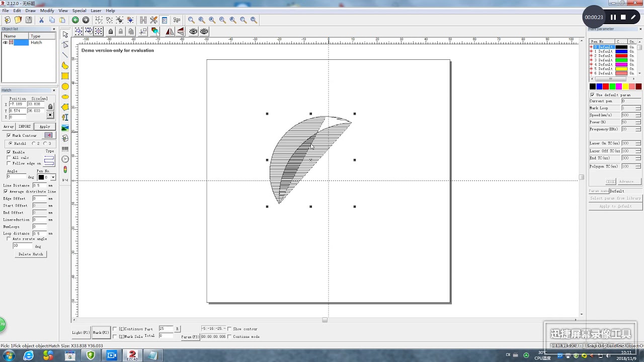 trim and anto connect the file, JCZ EZCAD software user manual ...