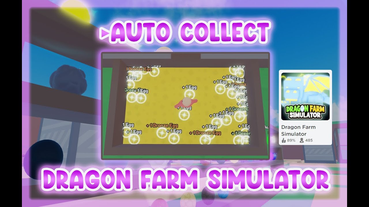 🐲🥚DRAGON FARM SIMULATOR SCRIPT AUTO COLLECT - YouTube