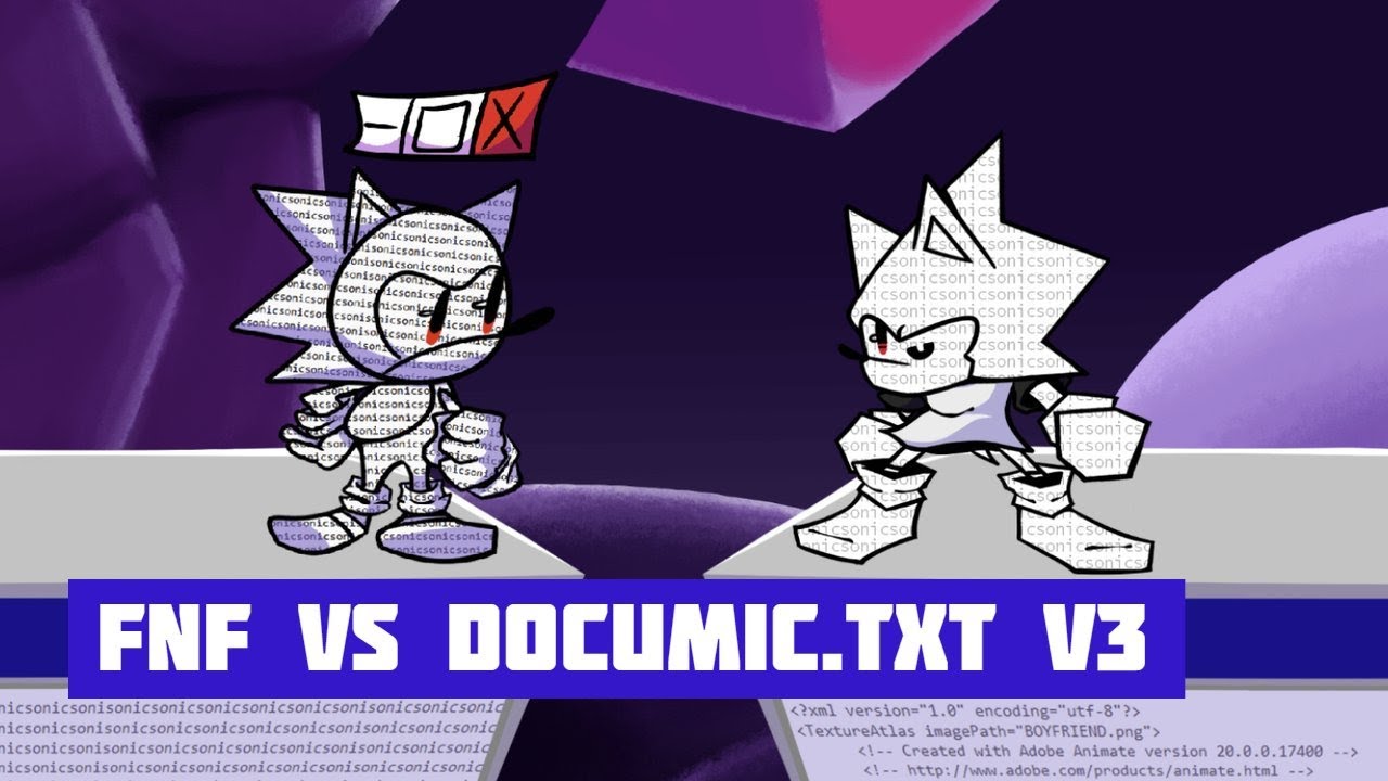 FNF VS Documic.TXT V3 Restored - YouTube
