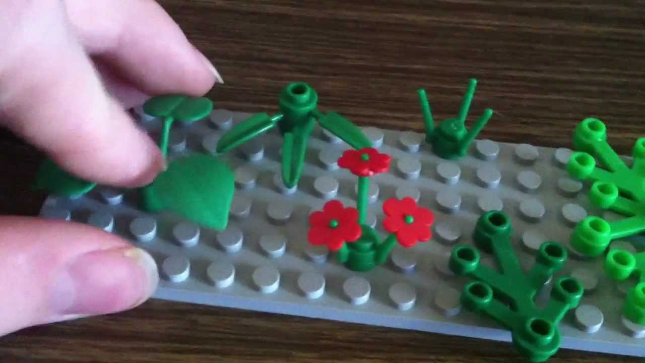 Lego Landscape Detail - Plants - YouTube