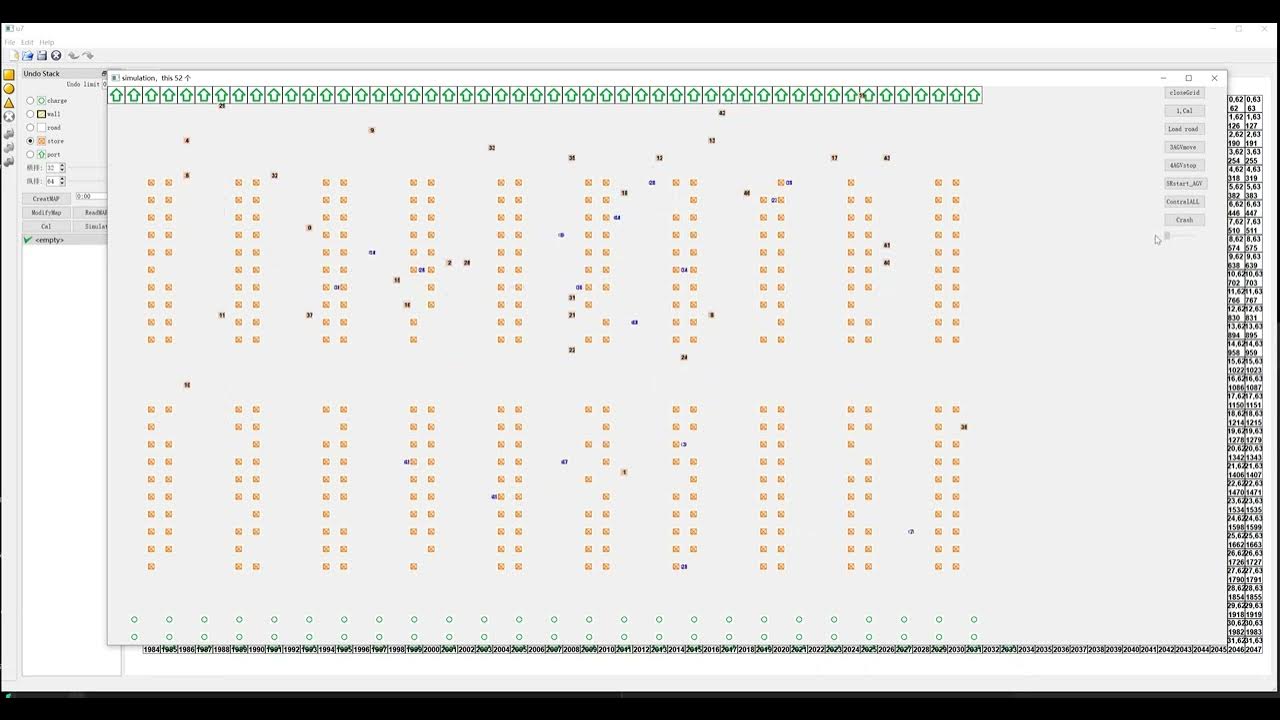 AGV,Multi-agent,simulation,control system,MES - YouTube