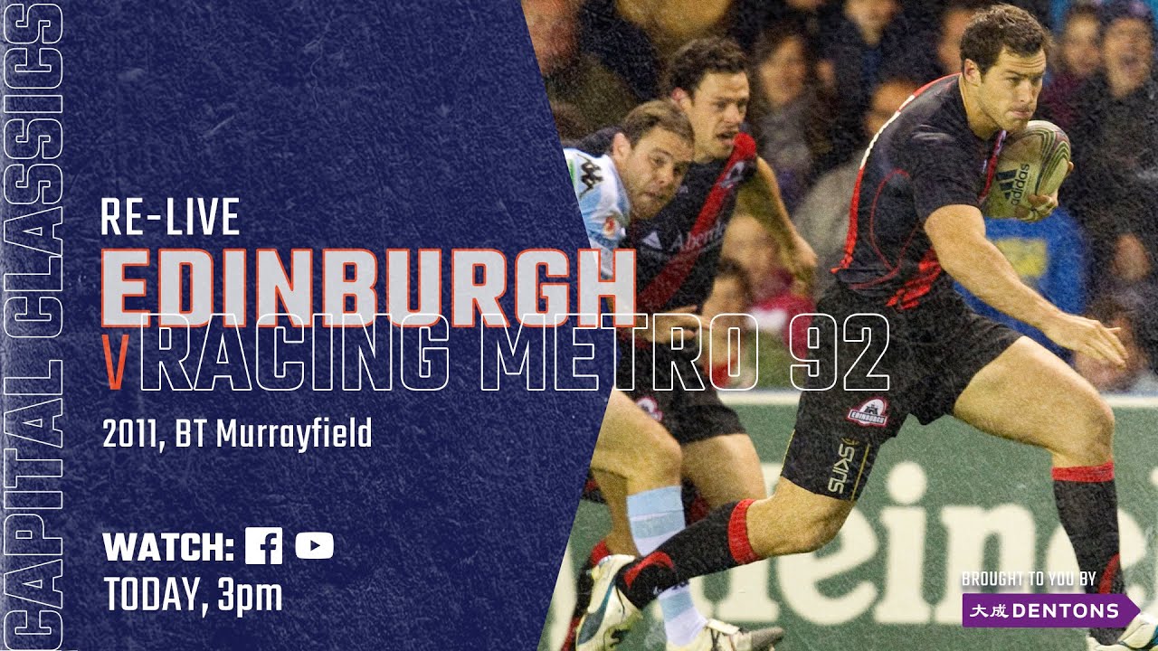 Capital Classics | Edinburgh V Racing Metro 92, 2011 - YouTube