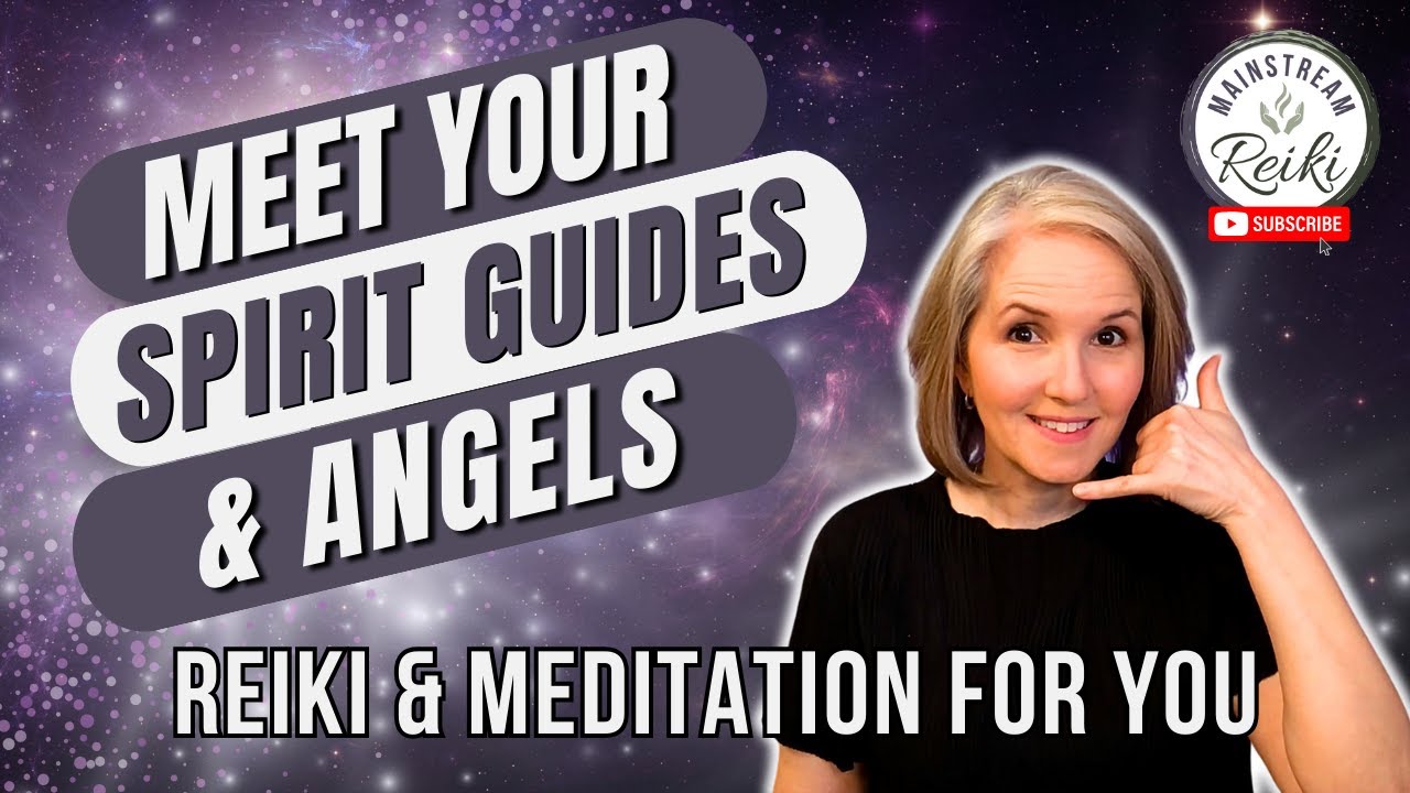 Reiki + Meditation to Meet with Your Spirit Guides and Angels - YouTube