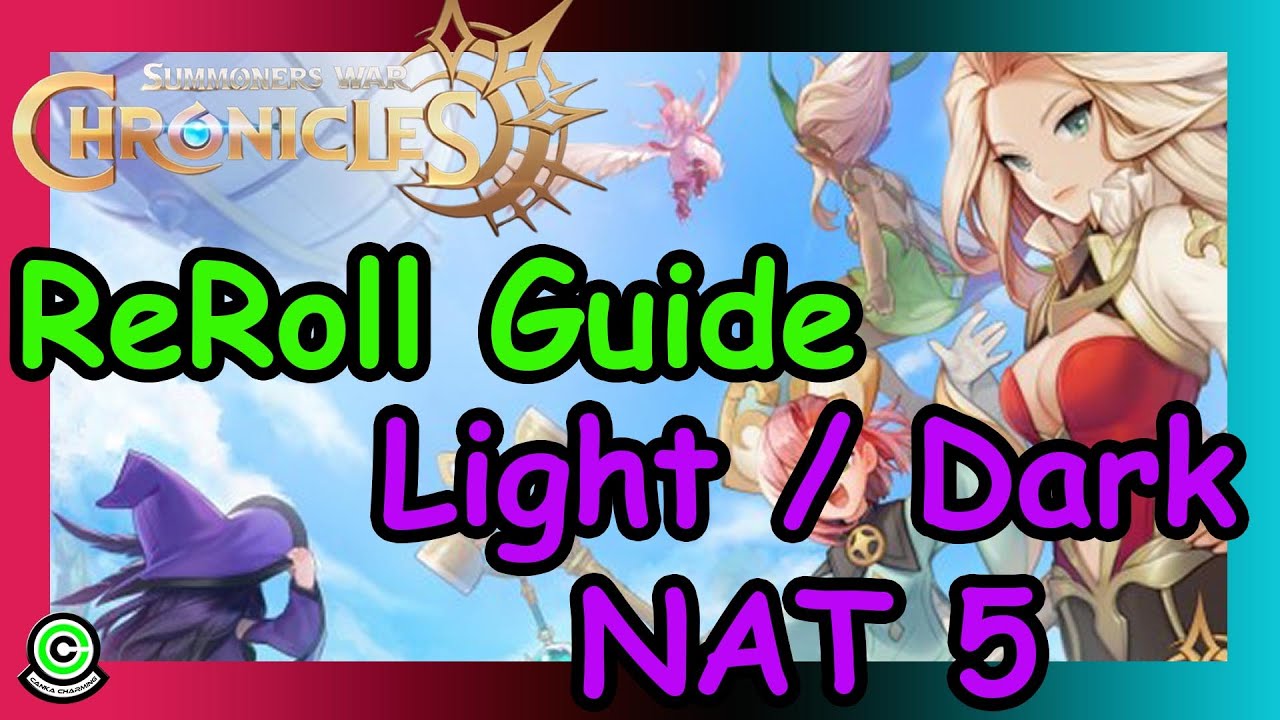 Cara ReRoll Cari Light / Dark Monster ★5 😍 Summoners War Chronicles - YouTube