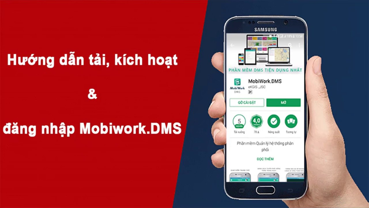 Mobiwork DMS - Tải phần mềm, kích hoạt tài khoản và đăng nhập hệ thống ...