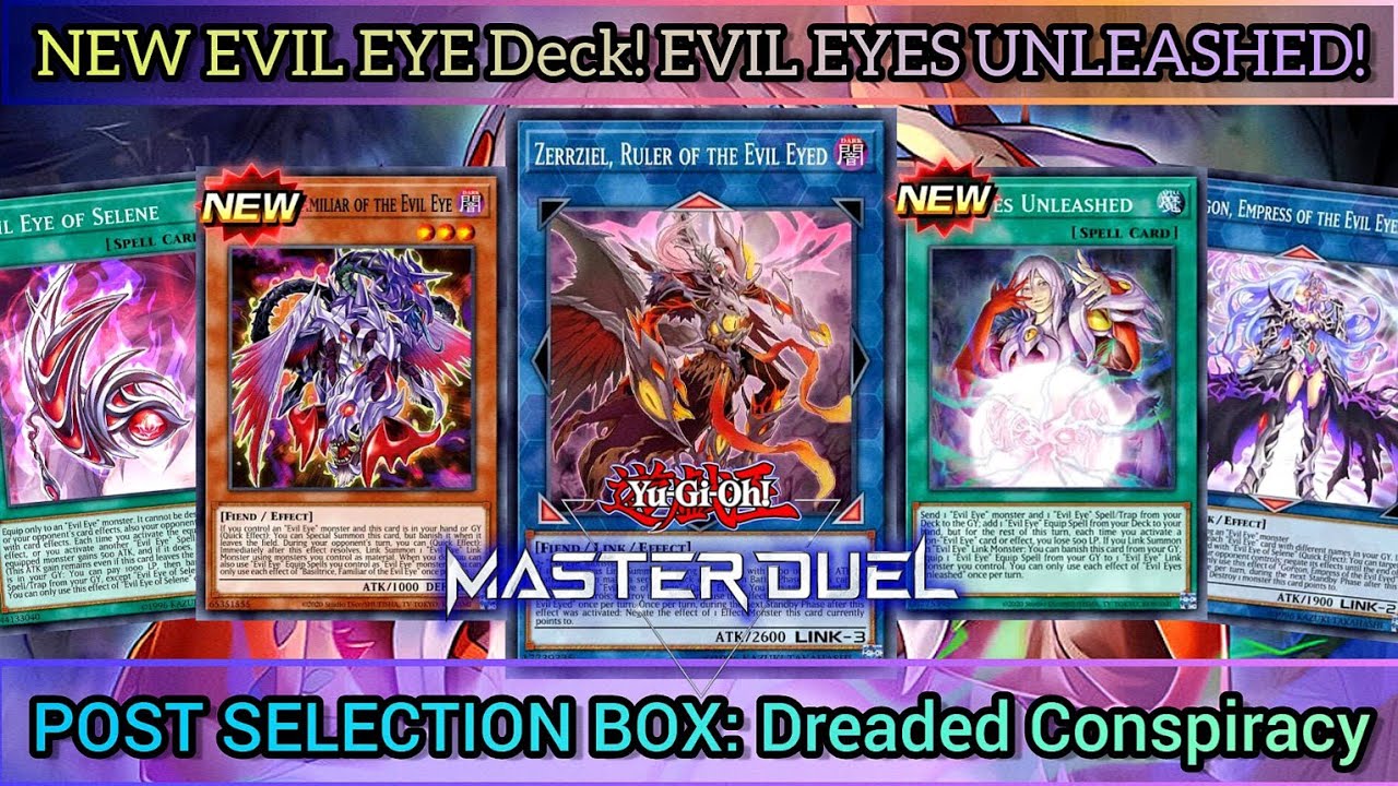 NEW EVIL EYE POST Dreaded Conspiracy 👁️ EVIL EYES UNLEASHED! [Yu-Gi-Oh ...